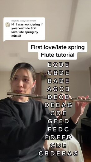 Learn to Play Mitski's First Love on Flute - Flute Tutorial