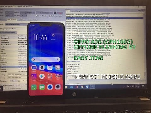 Oppo A3s (Cph1803) Offline Flash By Easy Jtag Box
