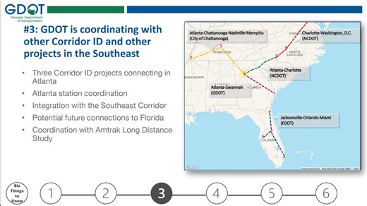 Georgia DOT launches feasibility study into passenger rail connecting Savannah and Atlanta