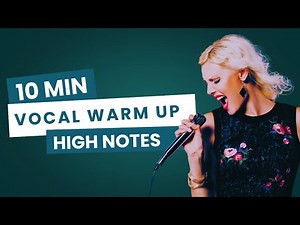 Vocal Warm-Up for HIGH Notes | Sing Higher Without Strain