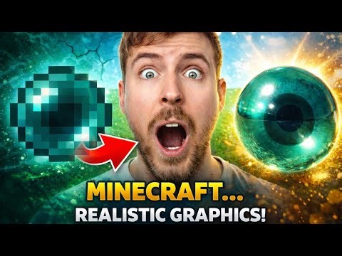 MINECRAFT WITH ULTRA-REALASTIC GRAPHICS...