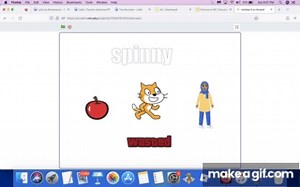 Spinning on Scratch on Make a GIF