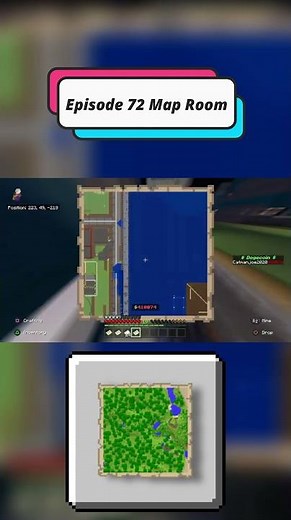 Minecraft Map Room - Achievement Guide! #shorts