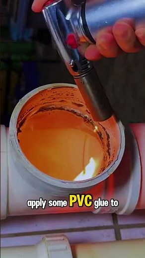 A useful tip for removing a stuck PVC pipe #plumber #plumbing