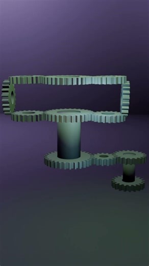 A lot of gears spinning against each other.