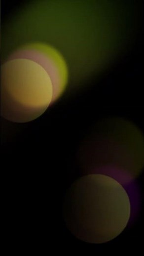 Bokeh Lights Overlay Loop with Black Background