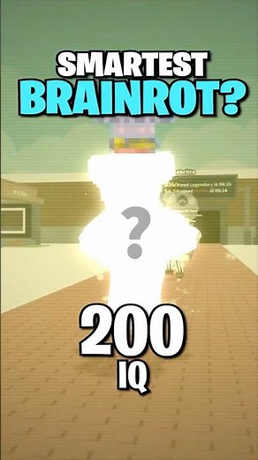 The SMARTEST Brainrot In Steal A Brainrot.