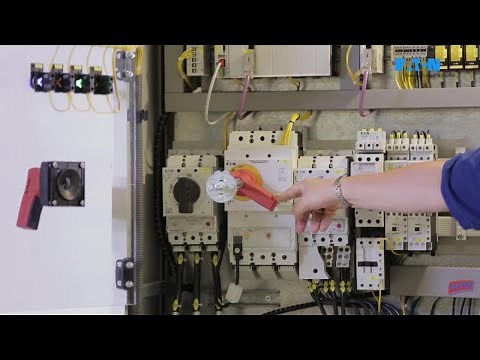 Main Disconnect Switch with Rotary Handles