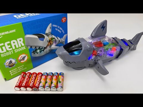 Unboxing Electric Gear Shark｜Military Transport Aircraft,Remote Control Police Car,Fire Truck