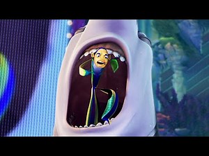 Oscar's Fake Shark Fight | Shark Tale