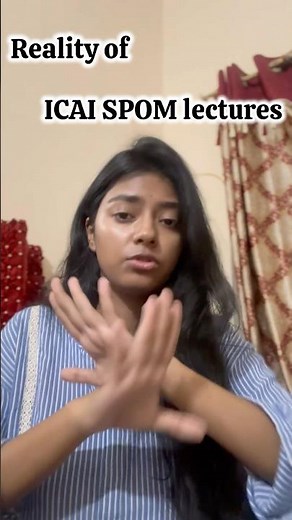 Reality of ICAI SPOM lectures !! How to complete ICAI mandatory learning hours.
