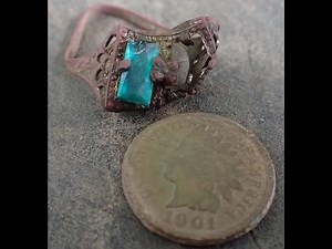 Old Sears metal detector and another ring! | Nugget Noggin