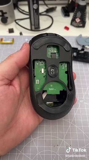 Mouse modding Logitech g703 @logitechg #logitech #logitechmouse #logitechg703 #techtok #gamingtech