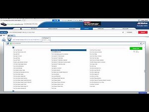 ACDelco CONNECTION eBit – How to find parts using A-Z Parts List