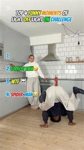 LIGHT OFF LIGHT ON CHALLENGE💡☠️🤣! if you want part-2, comment please 🙏