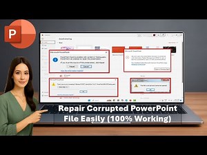 How to Properly Repair Corrupted PowerPoint File Easily (100% Working Fix)