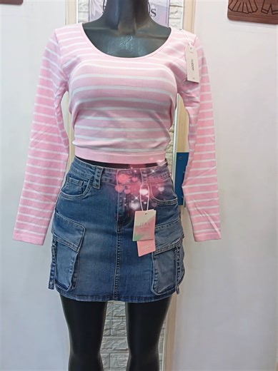 Estrena en esta temporada lo que puedes encontrar en Mayoreo express Faldas hermosas y blusas a tu estilo 🥰 #mayoreo #cdmx #primavera #descuento #ropa