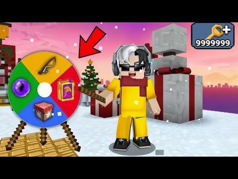 I can ONLY use what comes up on the ROULETTE! (Blockman Go)