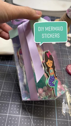 DIY Mermaid Stickers: Print Then Cut Tutorial