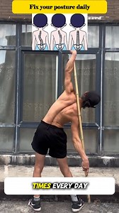 1.8K views · 31 reactions | Doing This 100-Rep Daily Move Fixes Bad Posture, Pelvic Tilt & Uneven Shoulders Fast Hashtags: #posturecorrection #pelvictilt #spinehealth #bodyalignment #fixyourposture #backhealth #dailyexercise #fitnessroutine #posturetips #painfreebody #healthytips | Maya Kharat | Facebook