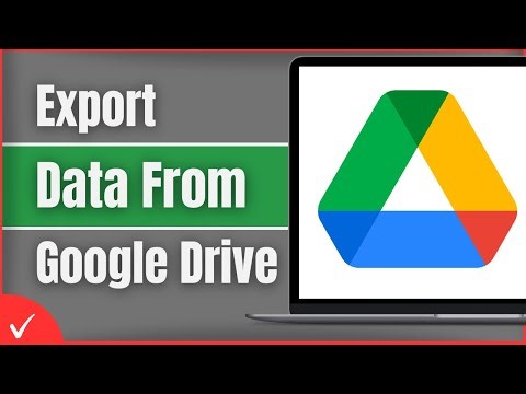 How to Export Data From Google Drive (Full Guide)