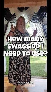 How many swags do I need to use per window?