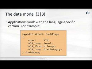 RTI eLearning Program: Fundamental Principles Of DDS