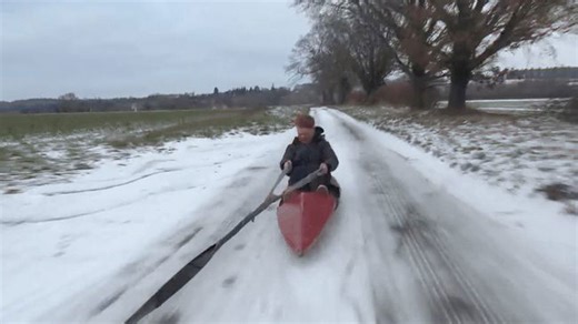 Not-so-surprising moment catastrophe strikes kayak towed at 40 MPH behind car