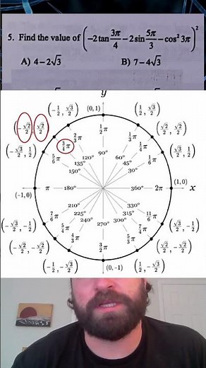 PRE CALC QUESTION: TRIG SIMPLIFICATION #precalculus #math #tutor #STEM