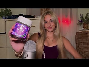 ASMR Purple Personal Attention Triggers 💟 Tapping and Upclose Whispering