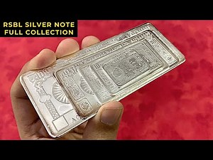 RSBL 5 Gram Silver Note Review - 5, 10, 20, 50, 100 Gram Silver Note Collection | Indian Bullionaire