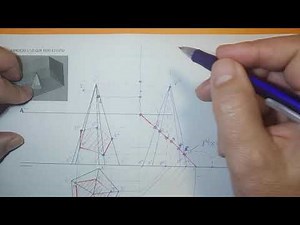 Verdadera magnitud de la sección de un plano paralelo a la LT con una pirámide de base pentagonal