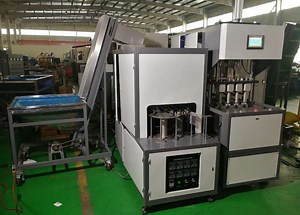 [Hot Item] Semi Auto Blow Molding Machine 5 Gallon Cap PC Bottle Pet Bottle Filing Blower Machine/Semi Auto Blow Molding