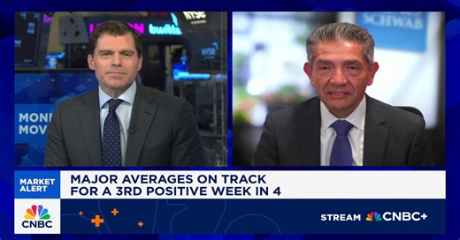 Time to use volatility to rebalance within equities, says Schwab's Omar Aguilar