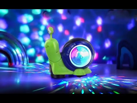 🎶🐌 Electric Musical Snail Toy for Babies | Crawling + Dancing + Lights Early Learning & Sensory Fun!