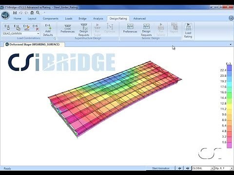CSiBridge - 10 Load Rating Factors: Watch & Learn