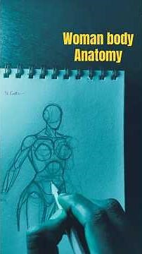 How to Draw Woman Anatomy Easily | Step by Step Pencil Drawing