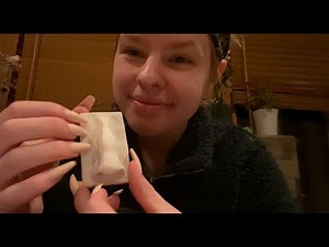 Gentle slow tapping w/ tracing ASMR