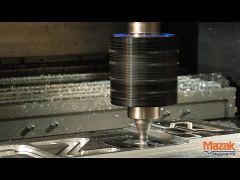 Additive Friction Stir Deposition from Mazak MegaStir