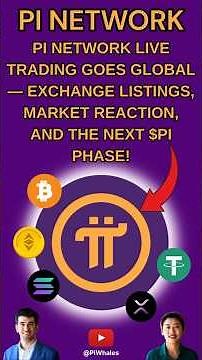 PI NETWORK LIVE TRADING GOES GLOBAL — Exchange Listings, Market Reaction, and the Next $PI Phase!