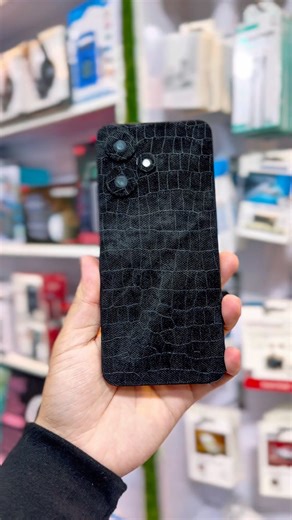 Infinix Hot 30 Play Crocodile Leather Skin | Premium Luxury Mobile Skin 🔥#Shorts #hot30play