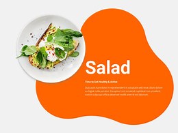 Spring salad - Html Code Example by Nicepage