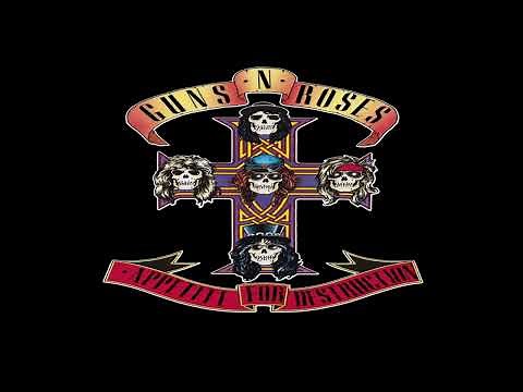 Guns N' Roses - Nightrain (Guitar Backing Track w/original vocals) #multitrack