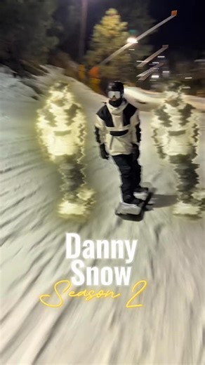 Danny Snow on Instagram: "Mountain high night sessions are so fun… #MountainHigh #Snowboarding #mthighsnow"