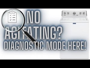 Maytag Washer NOT AGITATING - [Error Codes and Diagnosis Mode]