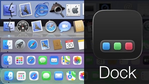 [Nobel Tech]苹果 macOS Dock栏 UI 界面（10.0 - 26 ）