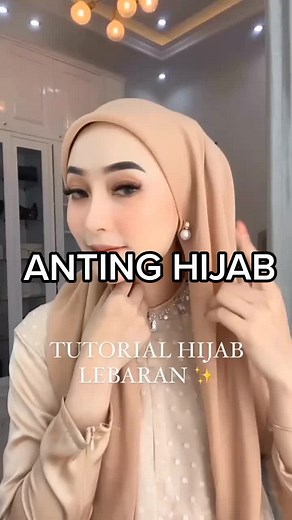 Tutorial Stylish Anting Hijab untuk Kondangan