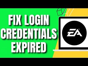 How to Fix EA Login Credentials Expired (Updated)