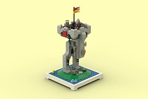 Tensegrity Gatekeepers' Tower | LEGO® Ideas