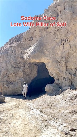 9.2K views · 331 reactions | Sodoma Cave, where Lot and his two daughters hid, according to the tradition… Mount Sodom, Lots Wife Pillar of Salt | Visit Israel From Your Home | Facebook